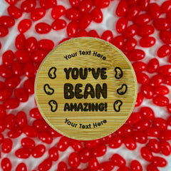 Personalised You've Bean Amazing Sweet Jar by School Badges UK