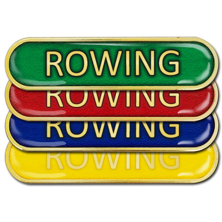 Rowing Bar Badge by School Badges UK