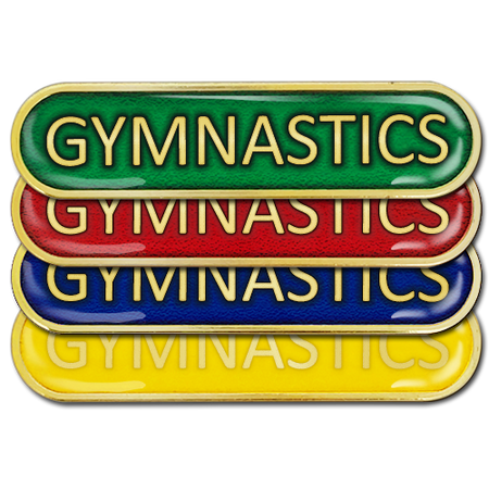 Gymnastics Bar Badge by School Badges UK