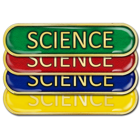 Science Bar Badge by School Badges UK
