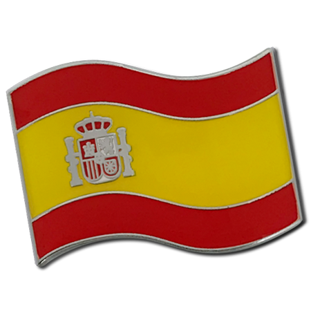 Spanish Flag Badge by School Badges UK