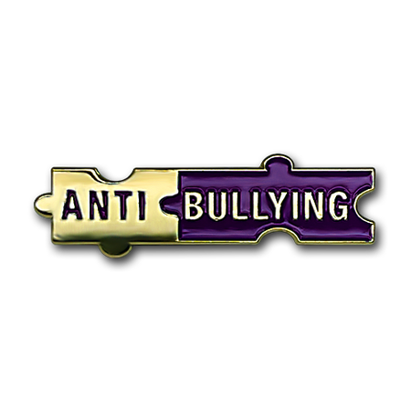 Anti-Bullying Puzzle Badge by School Badges UK