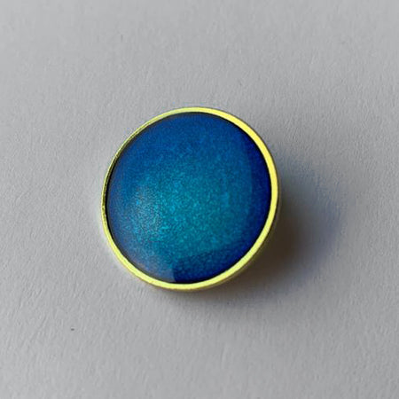 Blue 'Plain' Round Badge **SALE ITEM** by School Badges UK